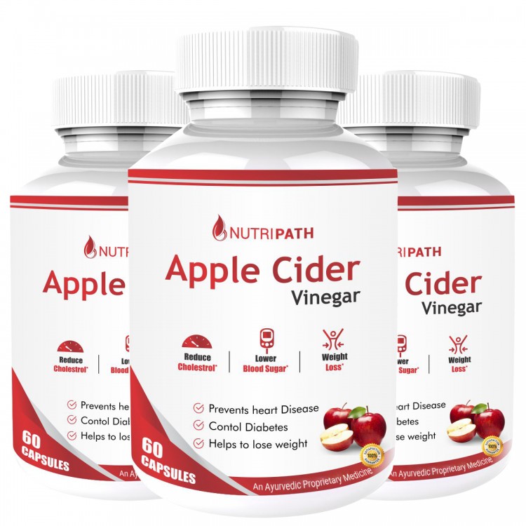 Nutripath Apple Cider Vinegar- Buy Online to get 20% Off on Price
