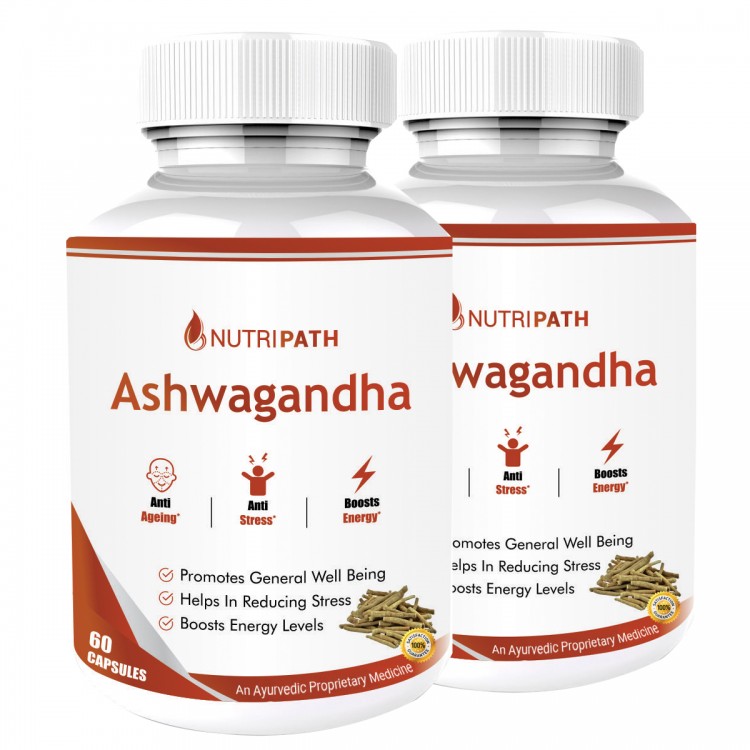 Buy Nutripath Ashwagandha proprietary ayurvedic medicine online & Get ...