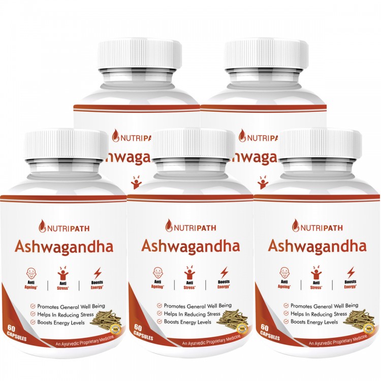 Buy Nutripath Ashwagandha proprietary ayurvedic medicine online & Get ...