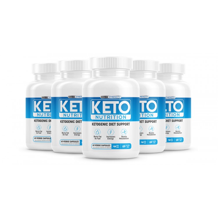 Keto Nutrition-5 bottles